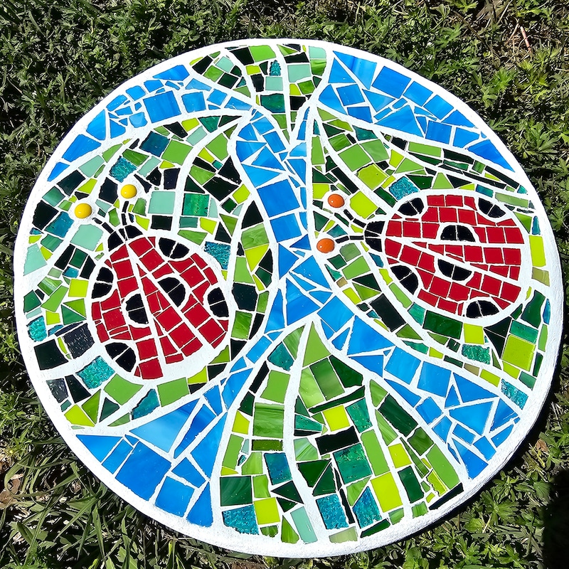 Ladybug Mosaic - Etsy