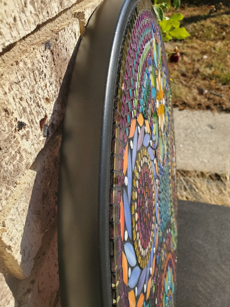 24 Custom Mosaic Tile Hand Decorated Table - Etsy