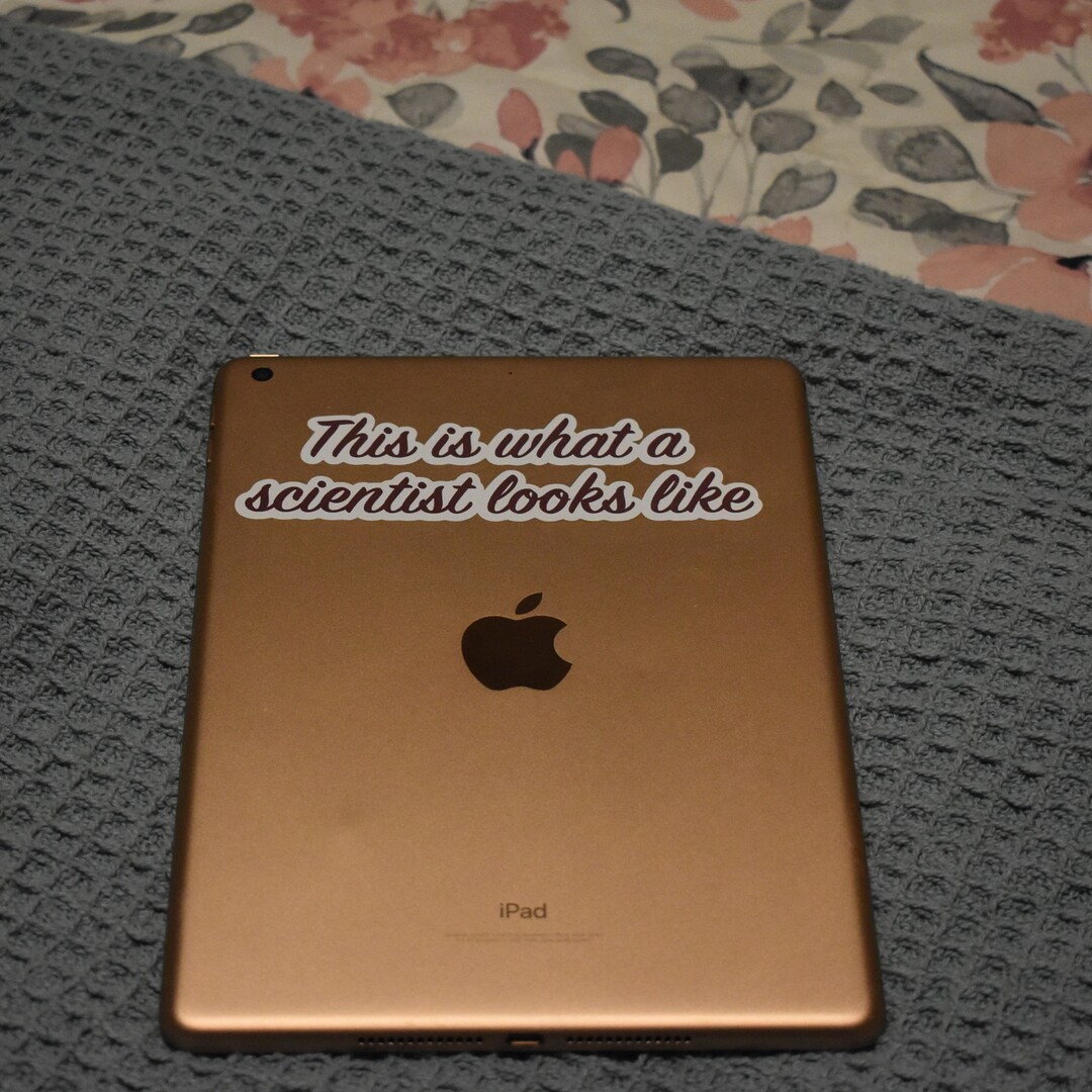 Hello I Am a Scientist Bubble-free Stickers - Etsy