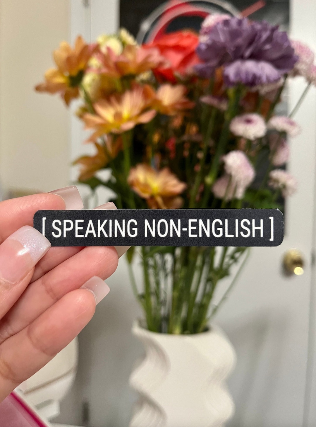 Speaking Non-english Sticker| Bad Bunny Grammys Sticker| Bad Bunny ...