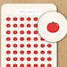 Watercolor Bell Pepper Vinyl Die Cut Sticker Set | Funny Sticker ...