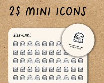 FLOWER Mini Icon Stickers for Planner / Garden Icon Stickers / Plants ...