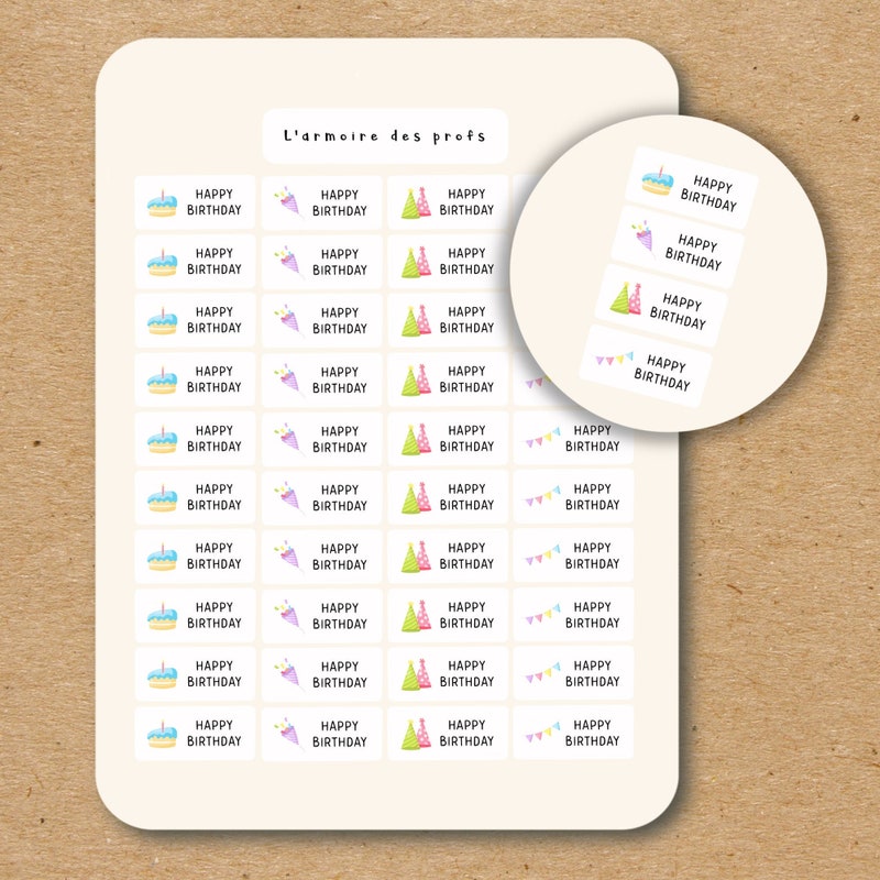 Event Stickers - Etsy