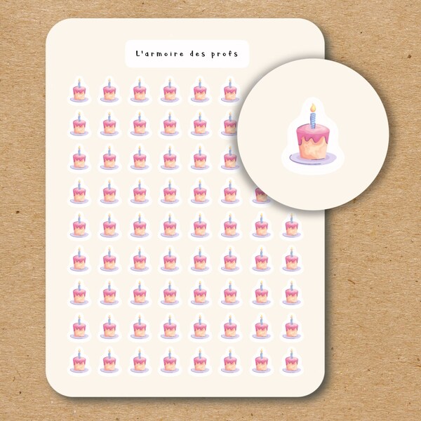 Birthday Planner Stickers - Etsy