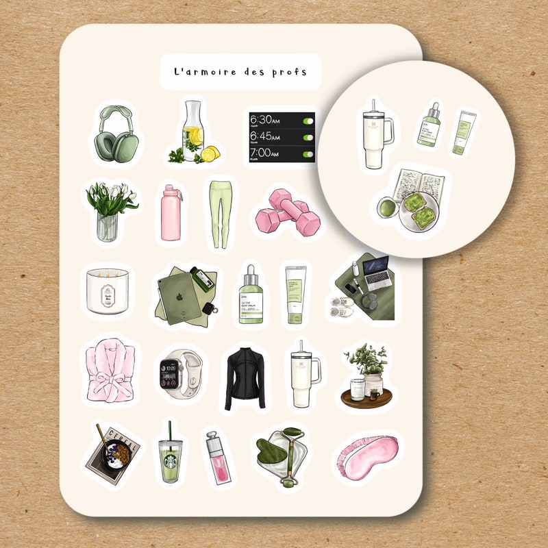 Fitness Stickers - Etsy