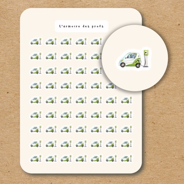 Ev Charger Stickers - Etsy