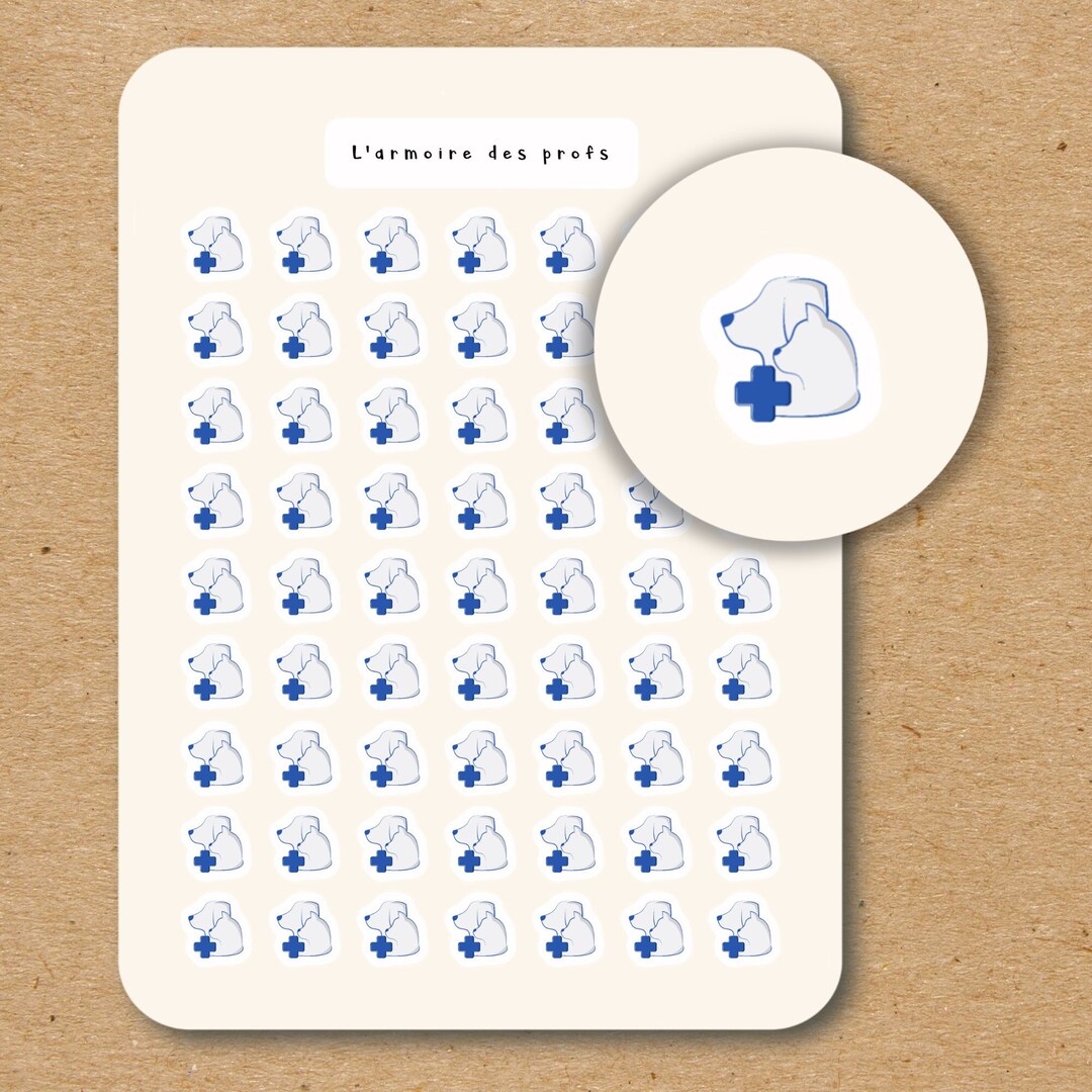 VETERINARY Appointment Reminder Stickers / Pet Care Planner Stickers ...
