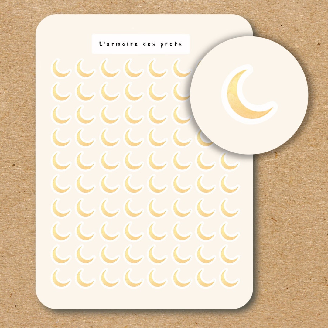 MOON Icon Stickers / Weather Planner Stickers / Weather - Etsy