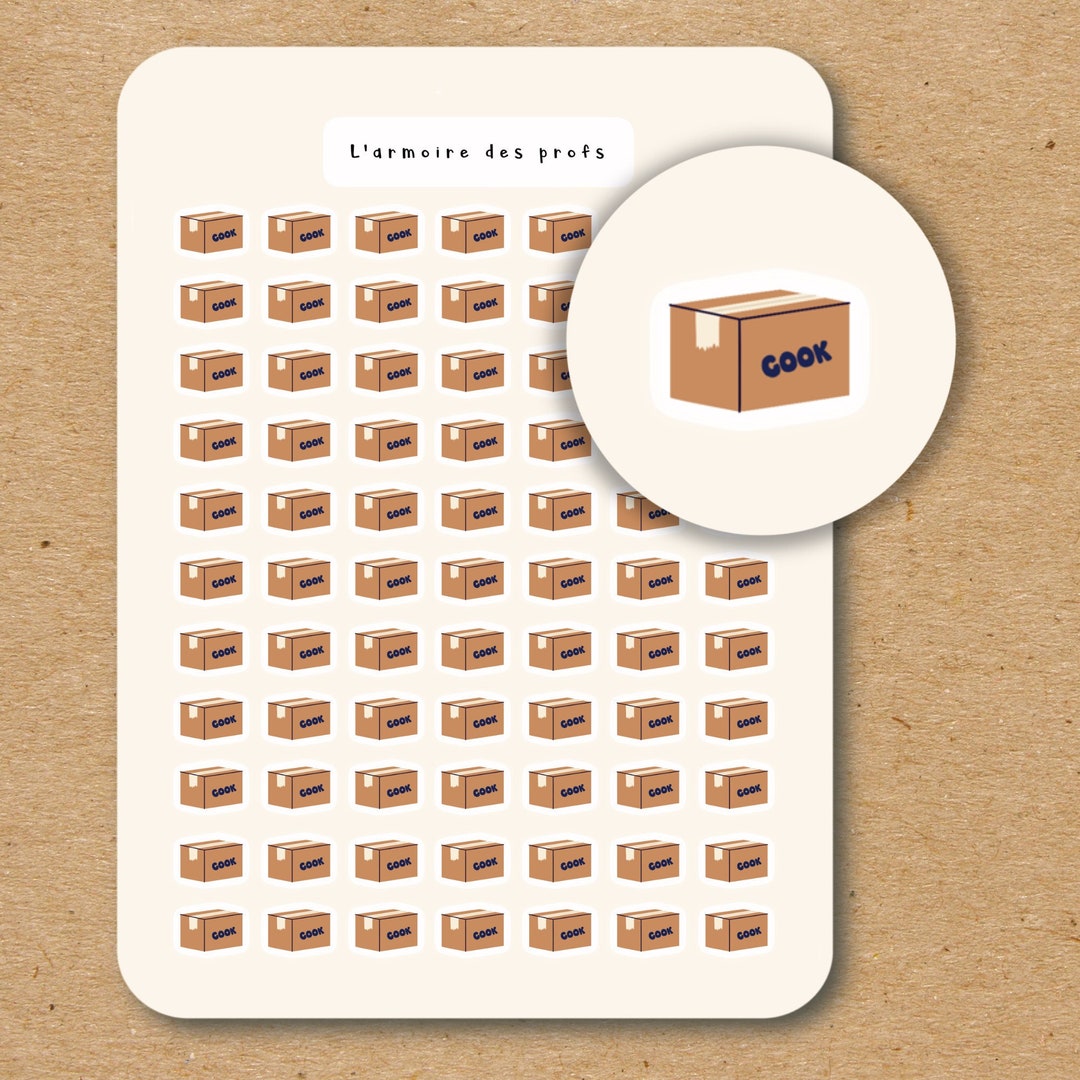 MEAL SUBSCRIPTION Stickers for Planner / Meal Subscription Box Stickers ...