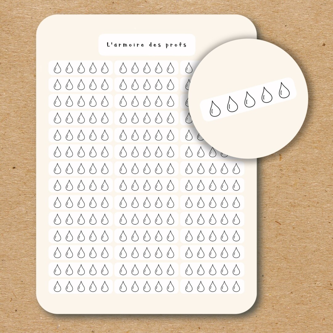 TEARDROP Book Rating Stickers, Book Review Tracker, Reading Log ...
