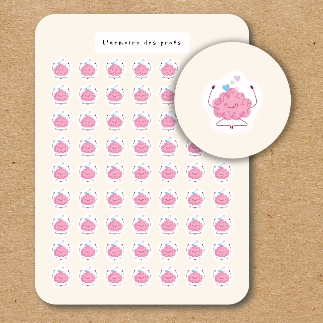 THERAPY Icon Sticker Sheet / Therapy Session Planner Stickers / Self ...