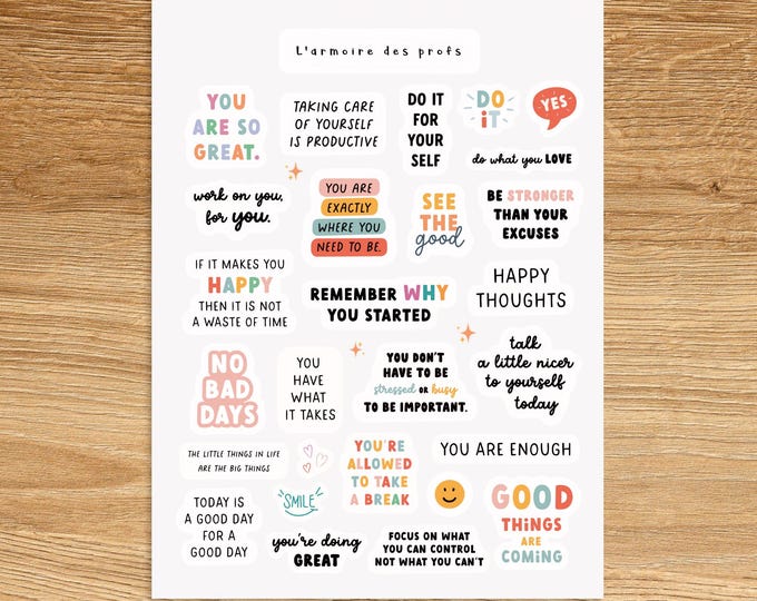 VINTAGE Theme Sticker Sheet / Vintage Planner & Journal Sticker Sheet ...