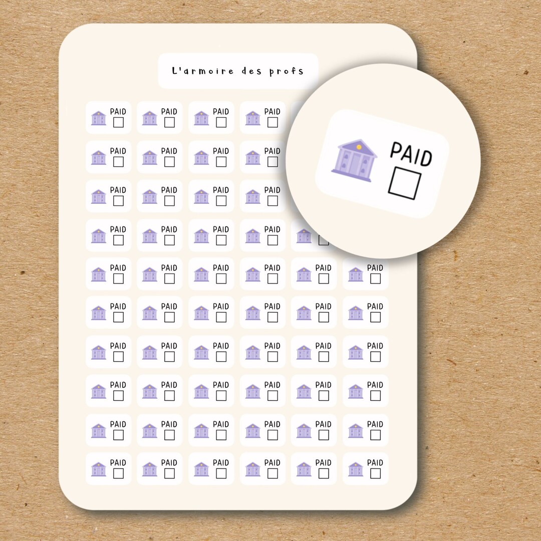 BANK Budget Planner Stickers, Minimalist Planner, Expense Finance ...