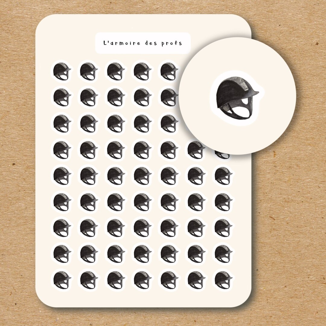 HORSE RIDING Sticker Sheet / Horse Planner Stickers - Etsy