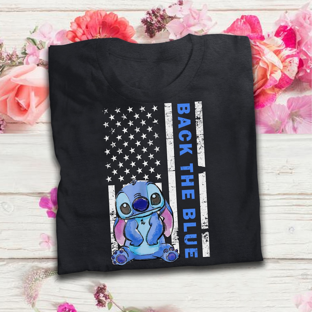 Back the Blue Shirt Police Supporter T Shirt T-shirt - Etsy