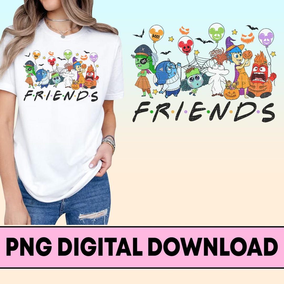 Pixar Inside Out 2 Characters Halloween Png, Disneyland Anxiety Ennui ...