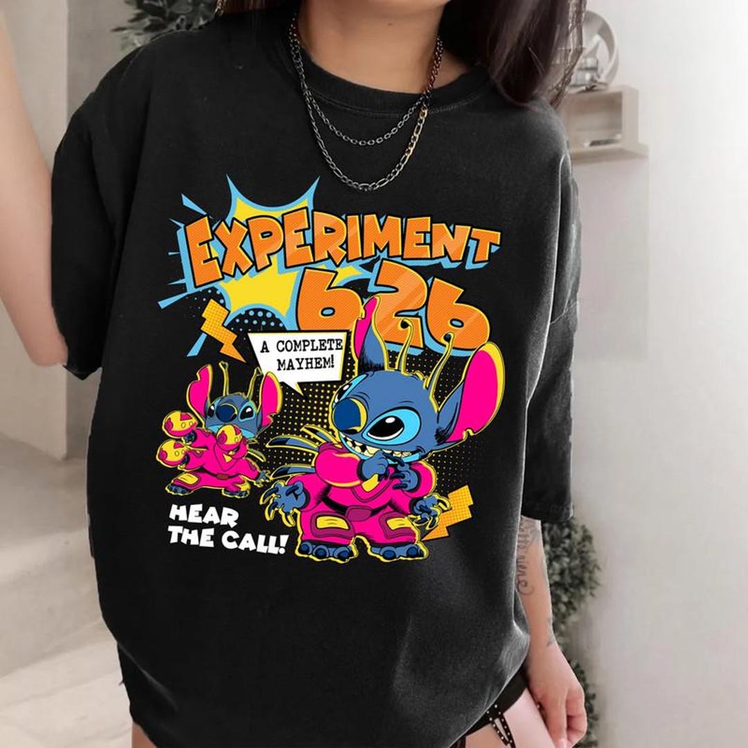 Disneyland Lilo and Stitch Experiment 626 Comfort Colors® Shirt, Stitch ...