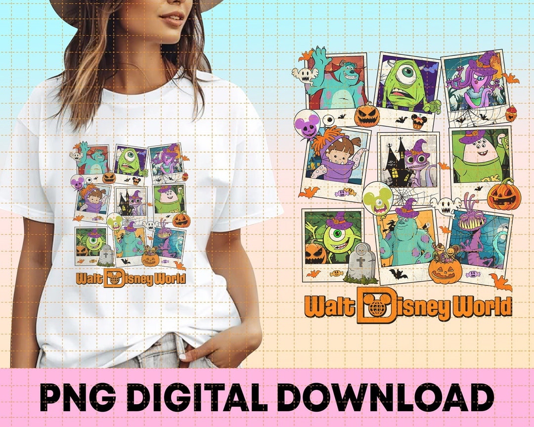 Monsters Incs Halloween Digital Download Monster Inc Png - Etsy