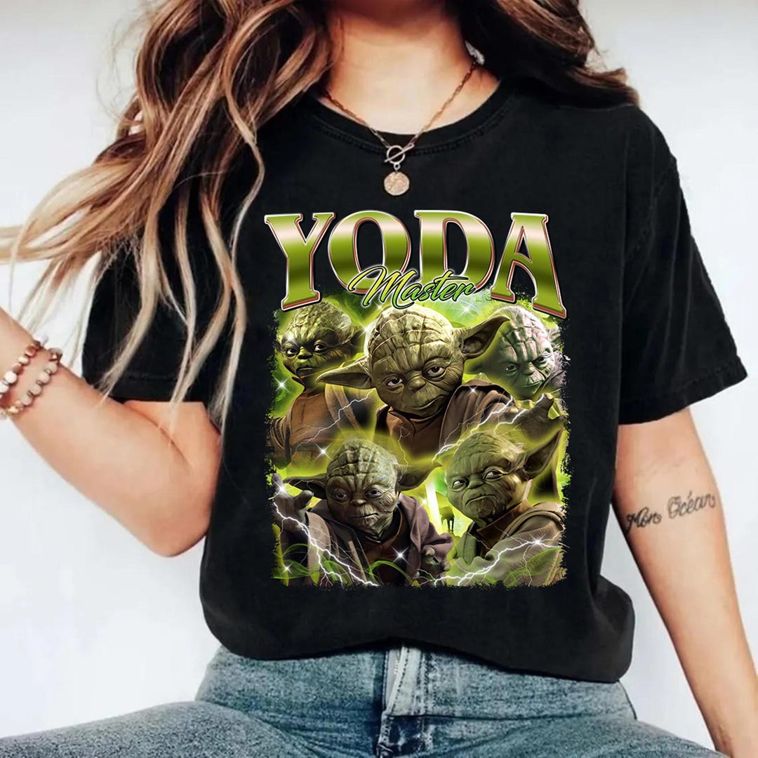 Baby Yoda Bootleg Shirt, Anakin Skywalker Vintage 90' Shirt, Anakin ...