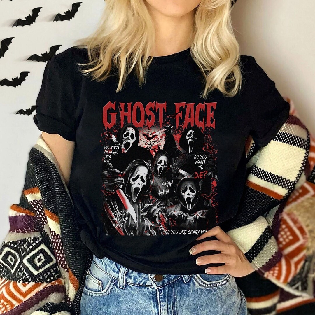 Scream Halloween Shirt, Horror Scream Movies Shirt, Scream Halloween ...