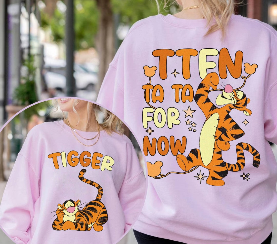 Two-sided Tigger TTFN Ta Ta for Now Shirt Shirt, Winnie the Pooh Shirt ...