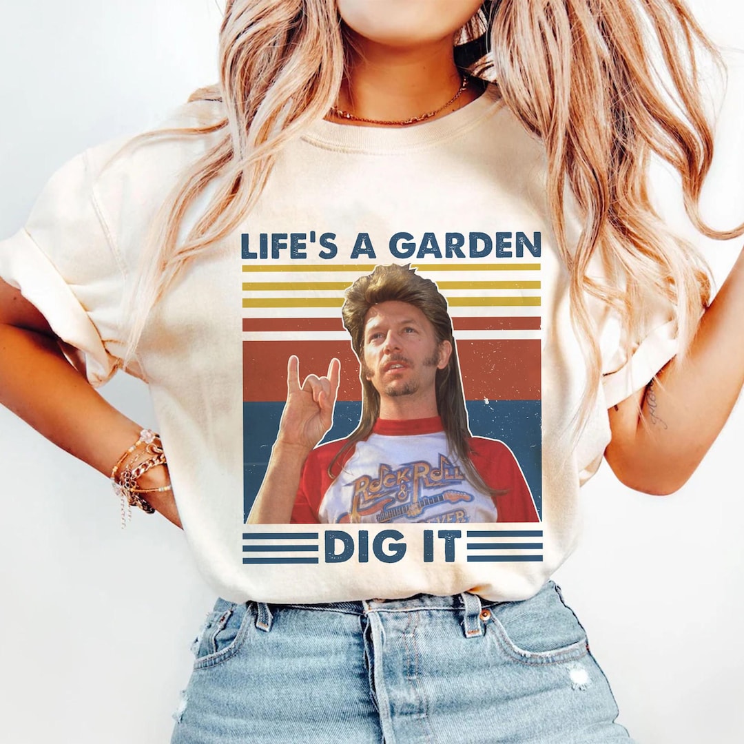 Vintage Joe Dirt Life's A Garden Dig It Sweatshirt, Joe Dirt July 4th ...
