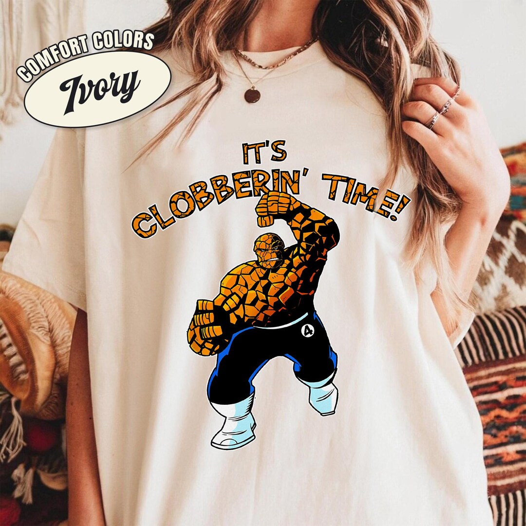 The Thing Clobberin' Time Big Face Fantastic Four First Steps Comfort ...