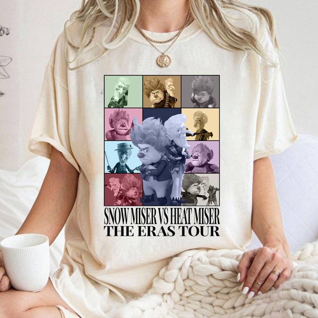 Snow Miser VS Heat Miser Eras Tour Shirt, Miser Bros Vintage Sweatshirt ...