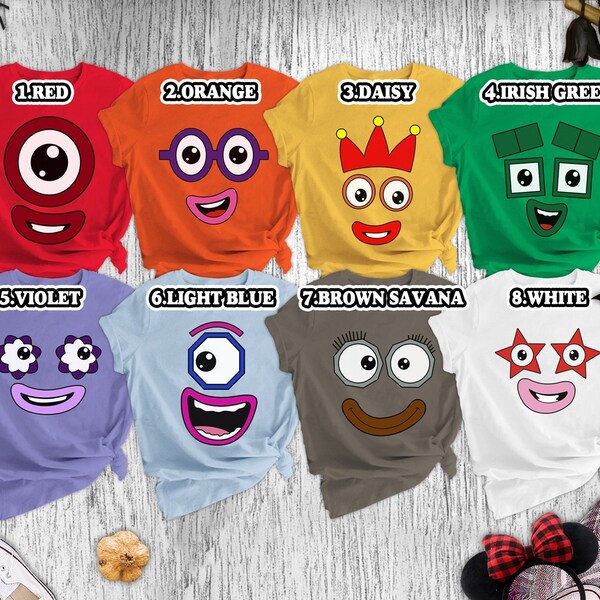 Numberblocks Costume - Etsy