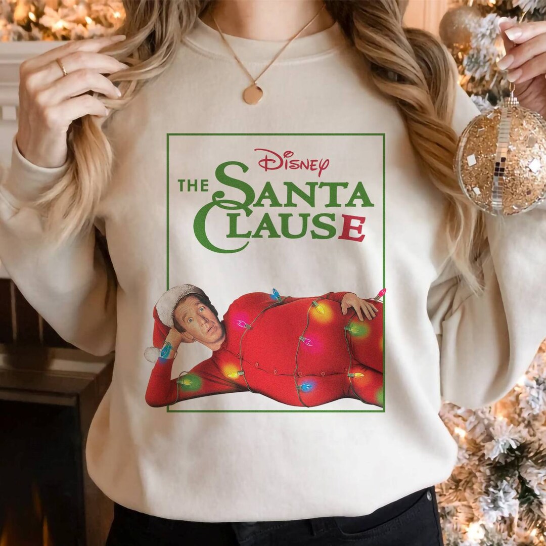 Disneyland the Santa Clause Christmas Shirt, Santa Claus Shirt ...