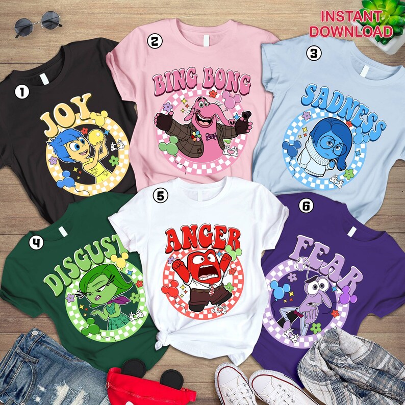 Inside Out Characters Png, Inside Out Png, Inside Out Group Matching ...