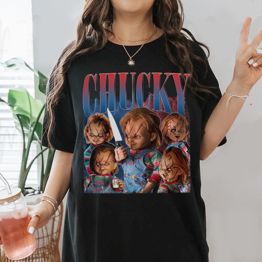 Chucky Horror Bootleg Shirt, Chucky Vintage Homage Shirt, Killer ...