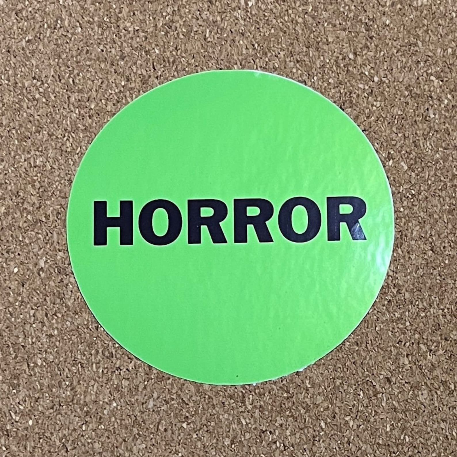 VHS Horror Sticker - 3" Nostalgia Movie Rental Glossy Vinyl Sticker - Etsy