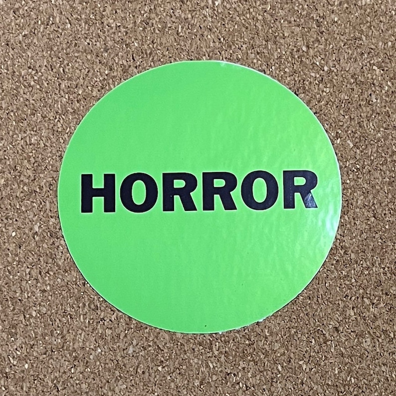 VHS Horror Sticker 3 - Etsy