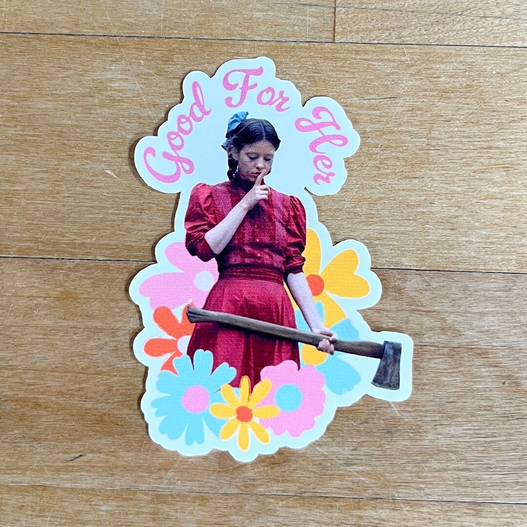 Pearl - Good for Her - 3” Glossy Vinyl Horror Movie Sticker - Etsy