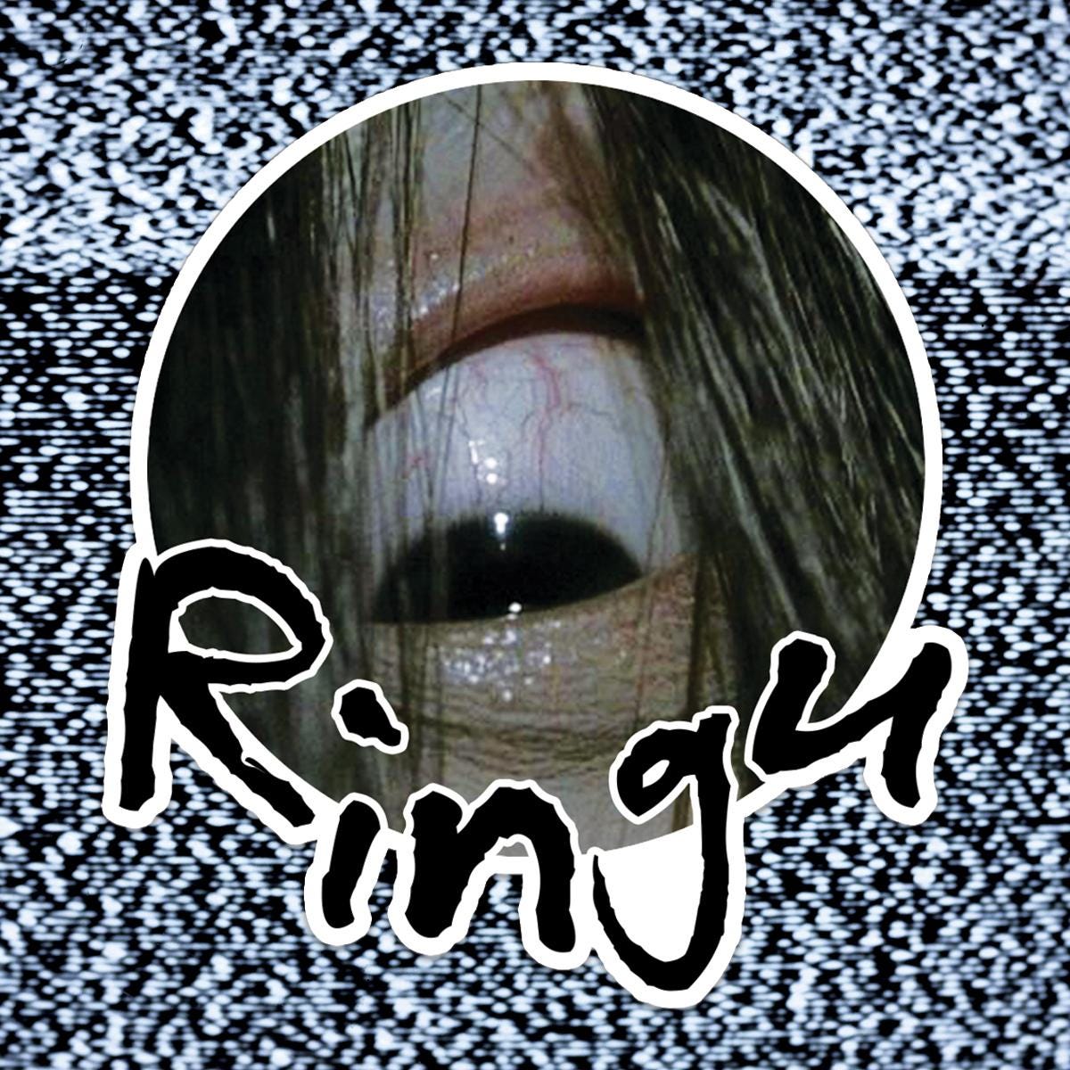 Ringu Sadako Eye - 3” Vinyl Glossy Sticker - 90s Japanese Horror Onryo ...