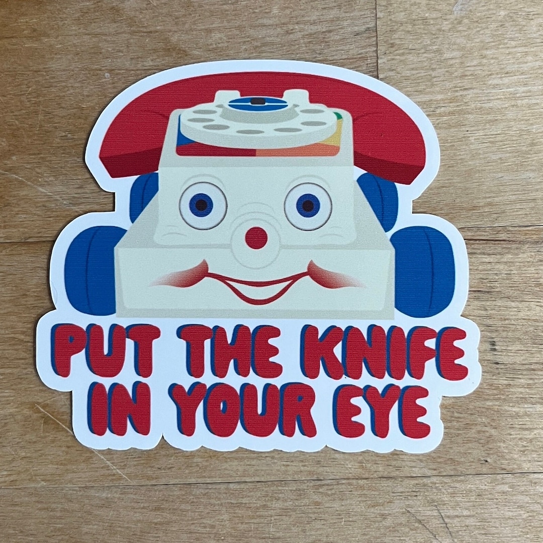 Skinamarink Phone 3” Glossy Vinyl Stcker - Horror Movie Stcker - Etsy