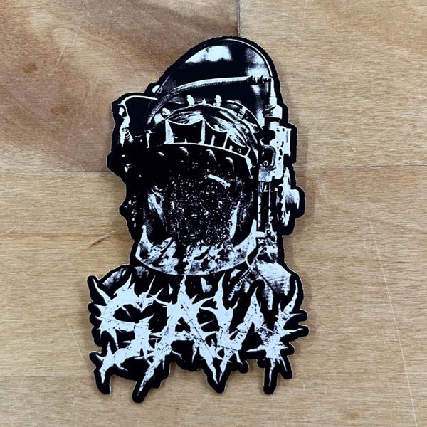 Metal Horror Sticker - Etsy