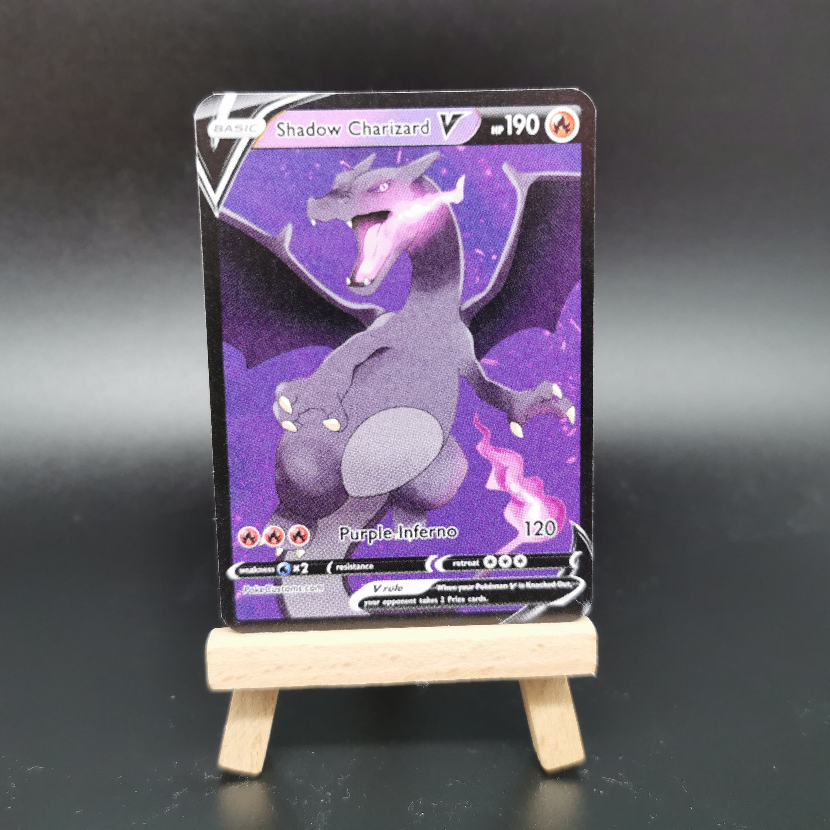 Shadow Charizard Pokemon Card