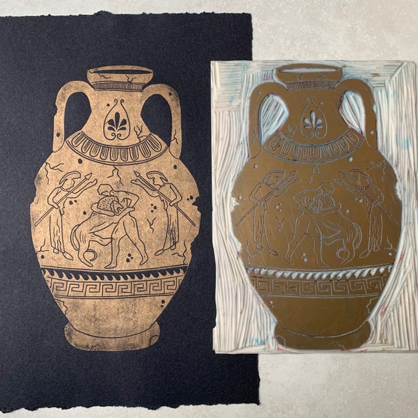 Athena Statue Pottery - Etsy