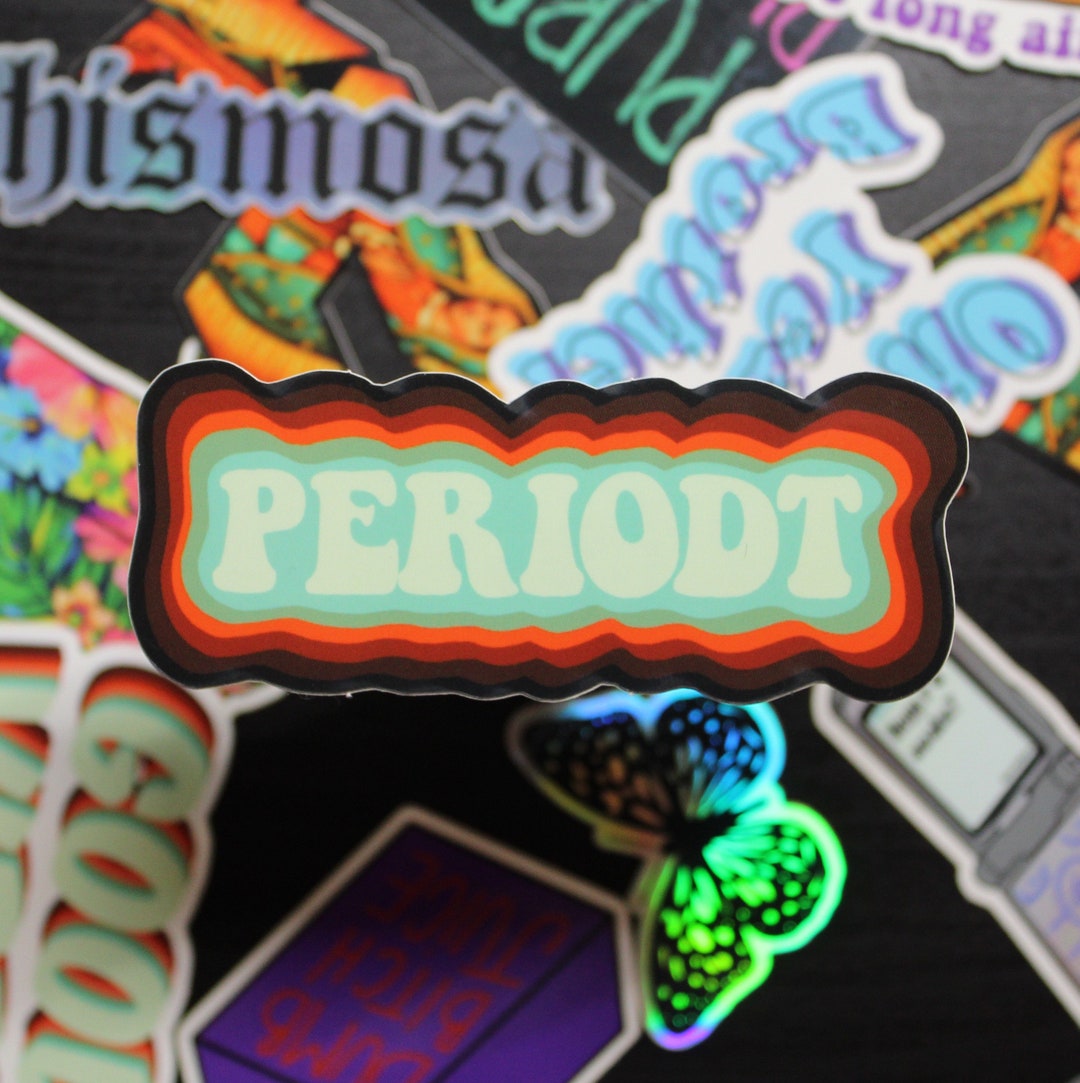 Periodt Sticker - Etsy