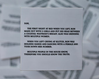 Jersey Shore the Note Sticker - Etsy