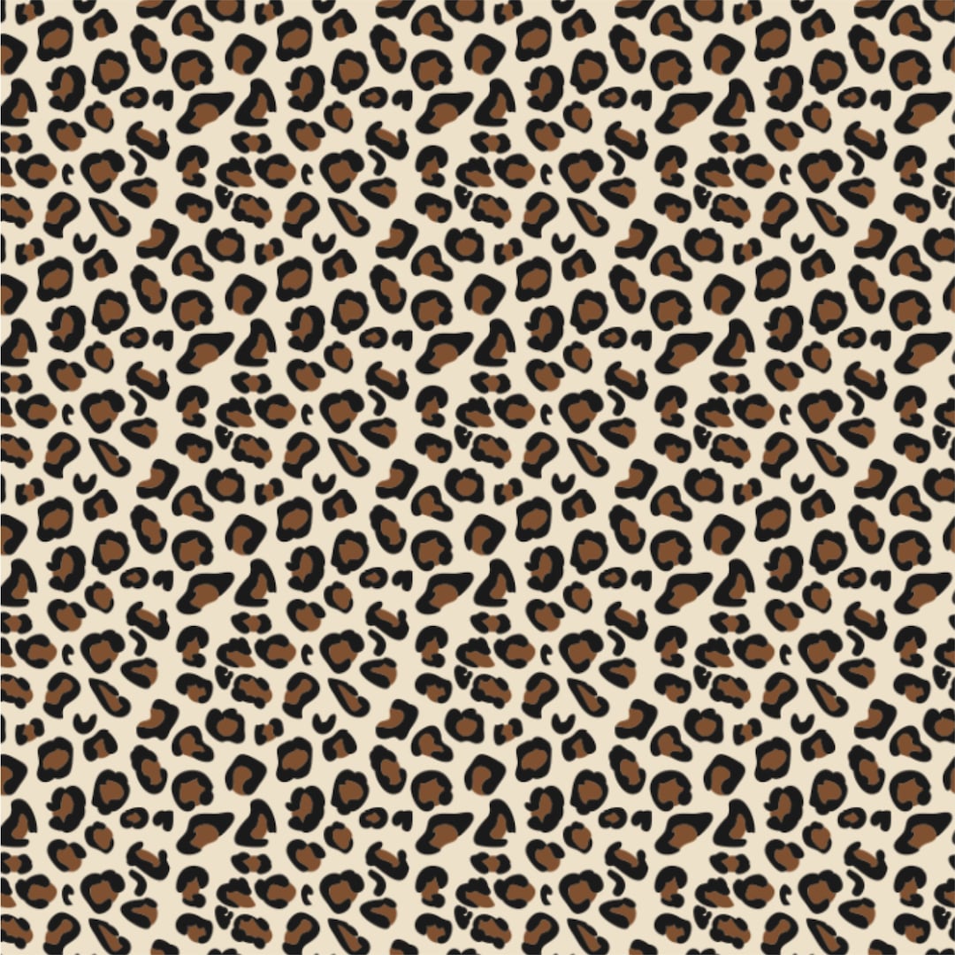 Cheetah Print Pattern Design Digital Download PNG - Etsy