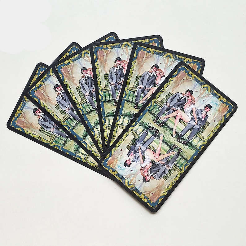 Manara Erotic Tarot Cards 78pcs Tarot Cards Size Classic Etsy