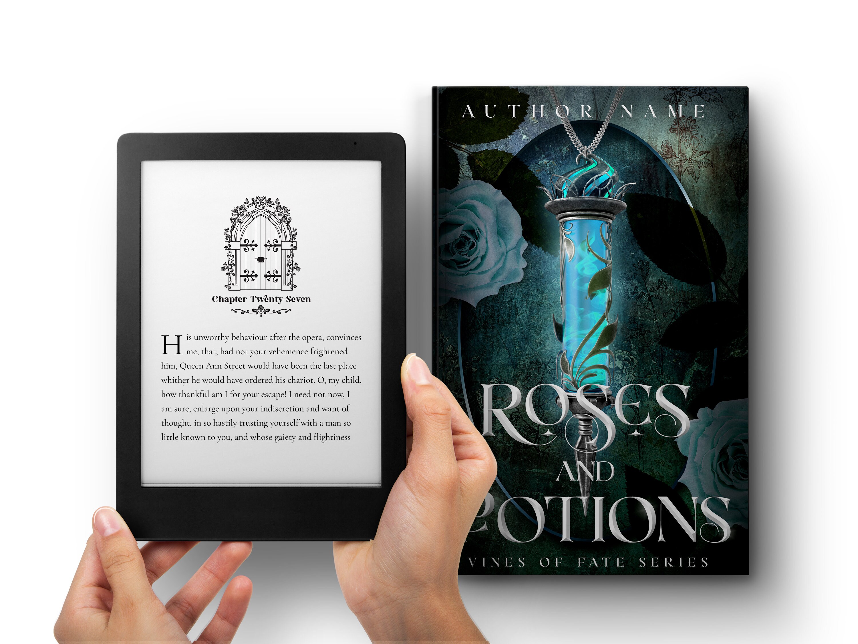 Rose Door Fantasy Chapter Number Set - Chapter Graphics for Novels and ...