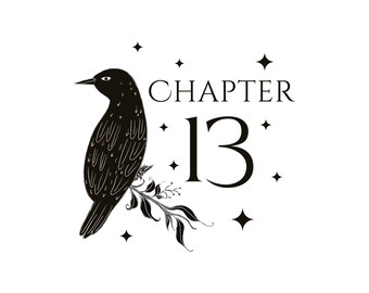 Mystical Moon Chapter Number Set Chapter Graphics for Self | Etsy