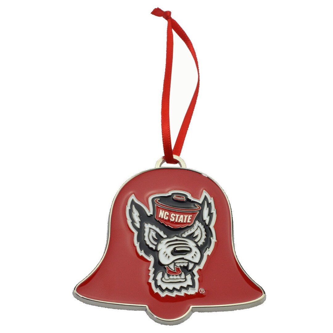 NC State Wolfpack Bell Shaped Metal Christmas Ornament - Etsy