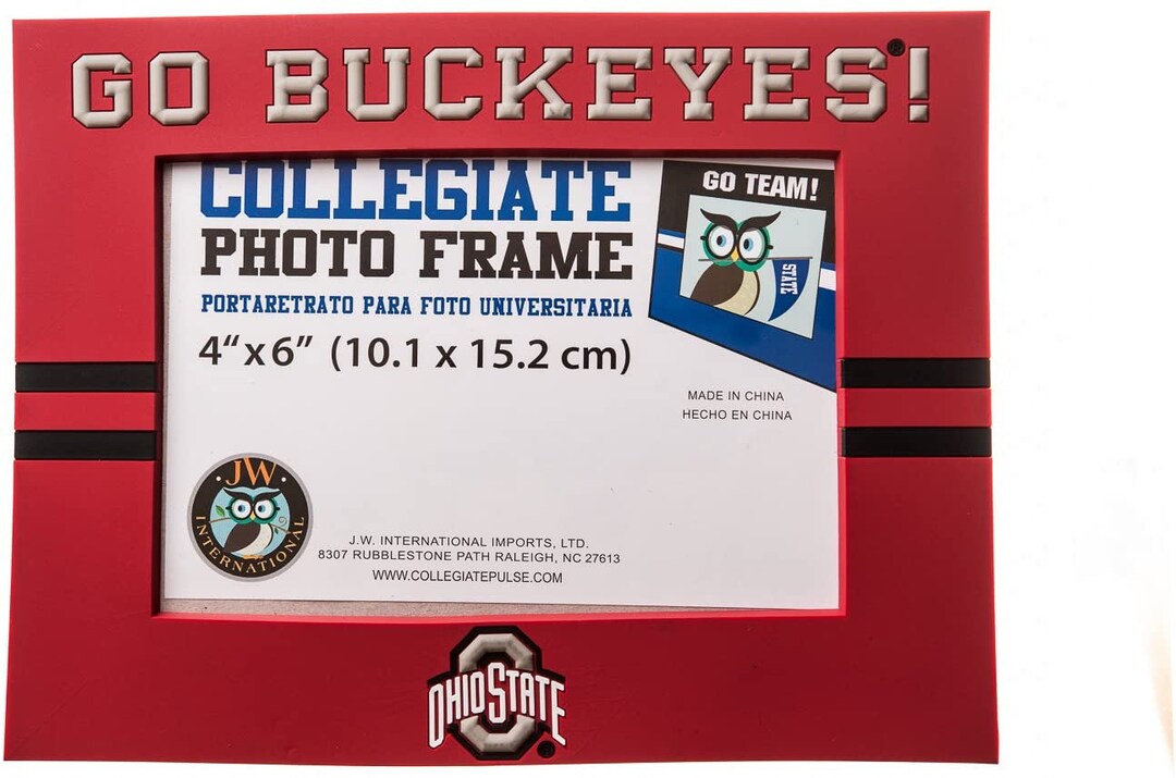 Ohio State Buckeyes PVC Photo Frame-4"x6" Pictures - Etsy