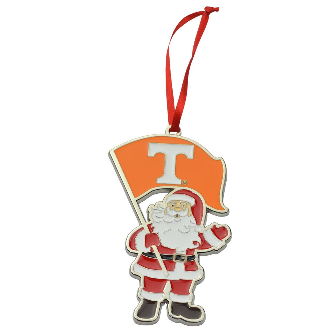 Tennessee Volunteers Santa Metal Christmas Ornament - Etsy