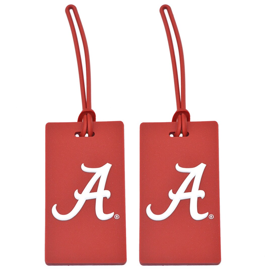 Alabama Crimson Tide Script A Pack of 2 PVC Luggage Tags - Etsy